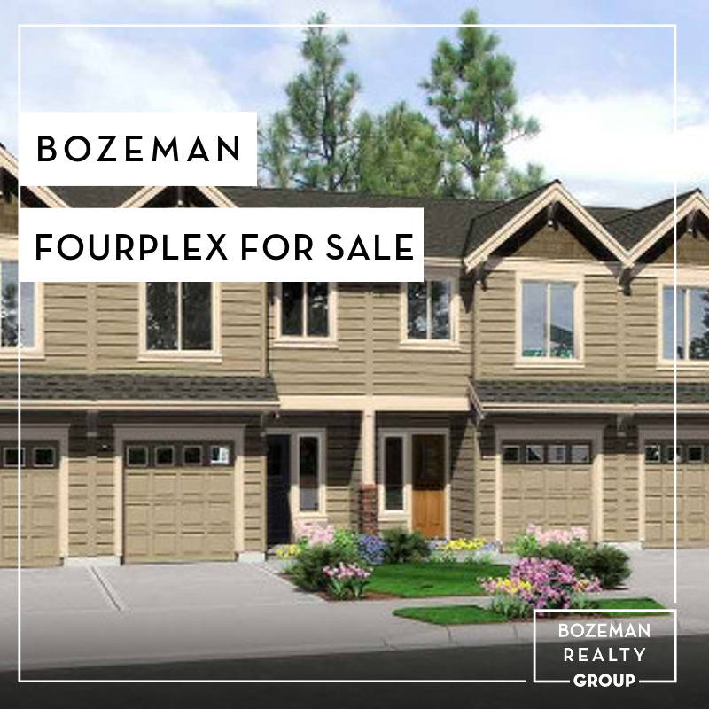 Bozeman Fourplex For Sale – DELGER REAL ESTATE – BOZEMAN